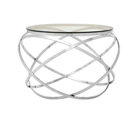 Silver/Champagne Side Table - HomeZone #1 UK - Furniture, Homeware ...