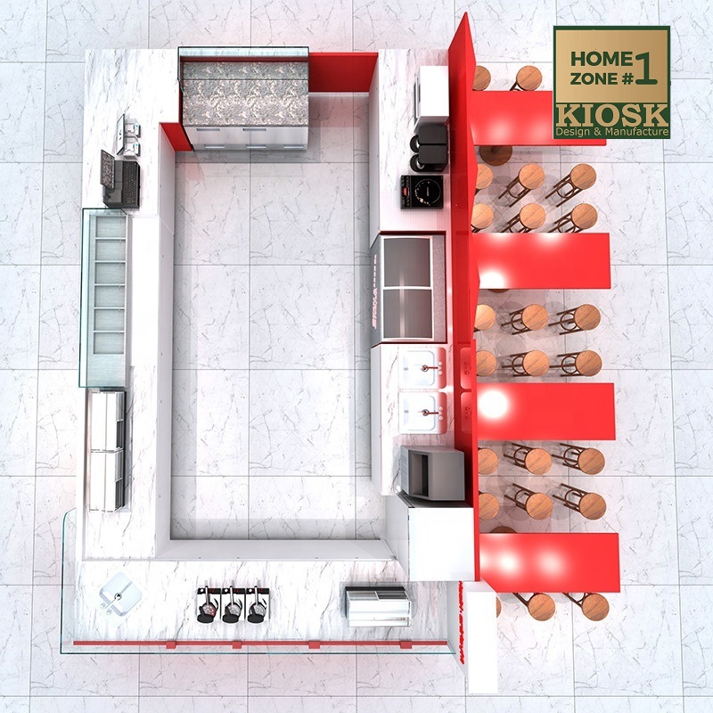Food Kiosk #3 (juice bar, coffee/tea, yogurts, crepe) - HomeZone #1 UK ...