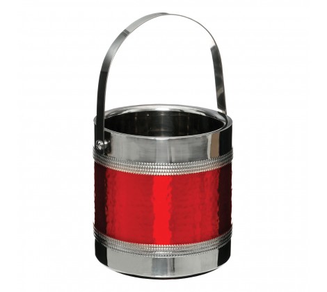 Decorative Red Ice Bucket - HomeZone #1 UK - Furniture, Homeware ...